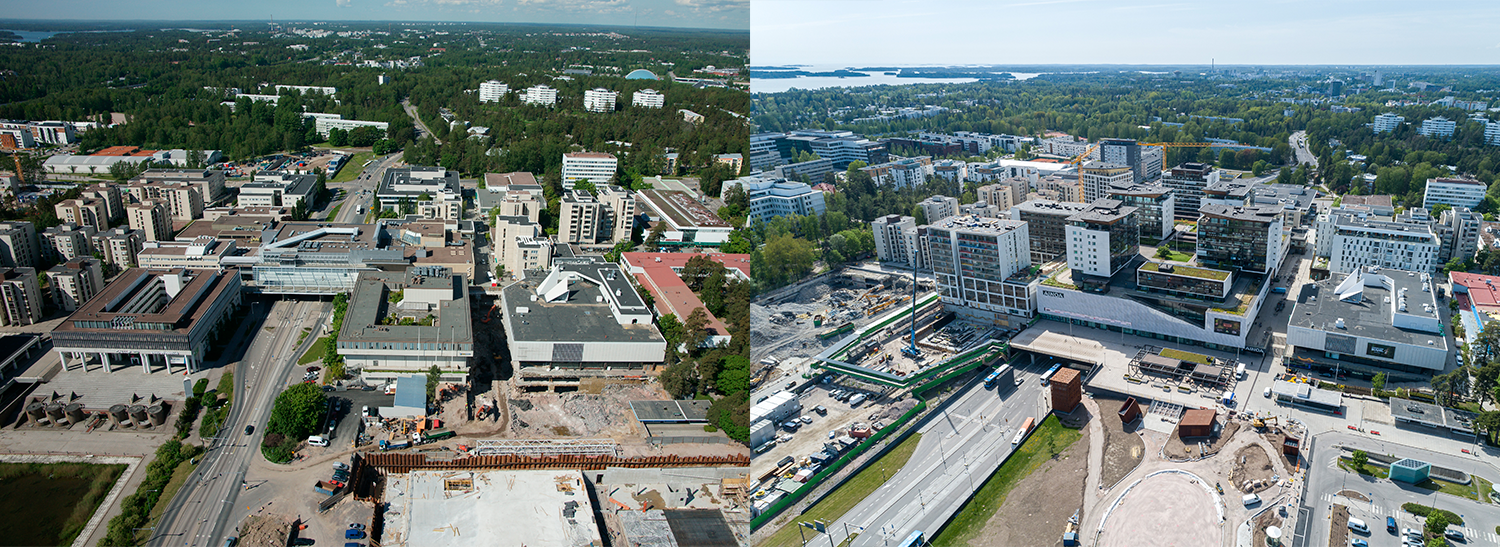 Asemaympäristöt | Länsimetro